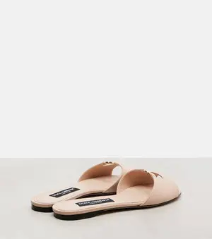 Dolce & Gabbana Leather Slides