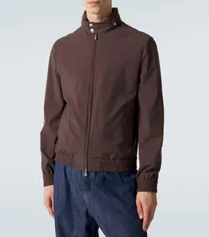 Brunello Cucinelli Technical Blouson Jacket - Brown