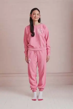 LoveShackFancy X Roller Rabbit Vintage Valentine Classic Jogger