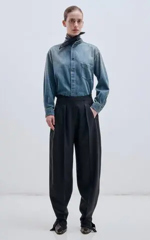 DARKPARK Taylor Wool-blend Sailor Trousers