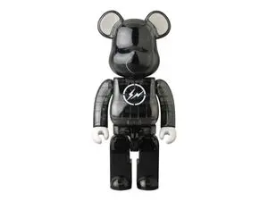 BE@RBRICK Rinaro Fragment Audio Portable Bluetooth Speaker 400% Black - Multicolor