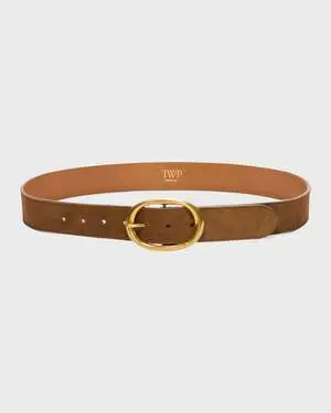 TWP Wide Leather Belt - Martora