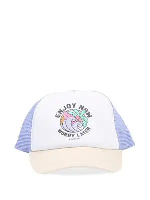BILLIEBLUSH Printed Cap - Blue