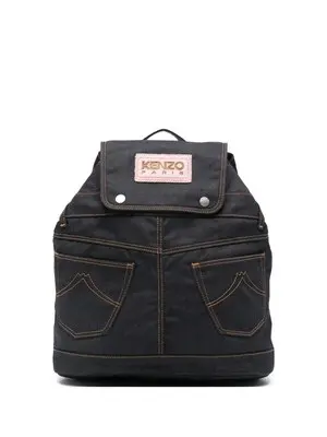 Kenzo Five Pockets Backpack - Blue