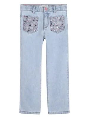 BILLIEBLUSH Straight Leg Jeans