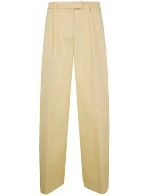 THELATEST Gabardine Wide Leg Trousers