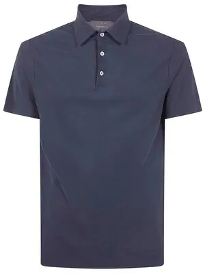 ZANONE Short Sleeves Polo Shirt - Black