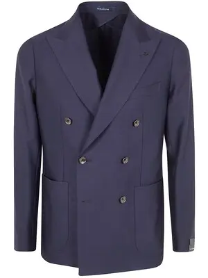 Tagliatore Montecarlo Jacket - Blue