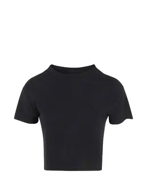 THOM KROM Crop T-shirt - Black