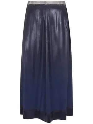 MAISON MARGIELA Midi Straight Skirt - Blue