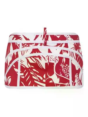 Dsquared2 Dancing Flowers Mini Skirt