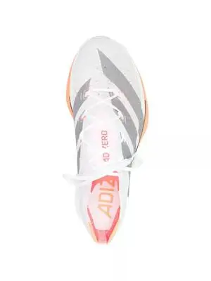 Adidas Adizero Prime X3 Strung Lace-up Sneakers - Grey