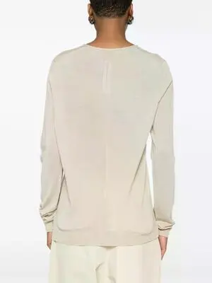 Rick Owens V-neck Long Sleeve Sweater