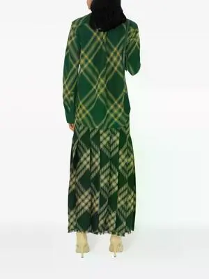 Burberry Check-pattern Wool Shirt