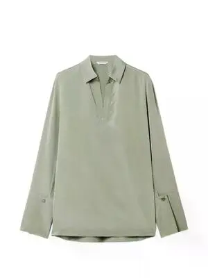 Max Mara Dover V-neck Blouse - Green