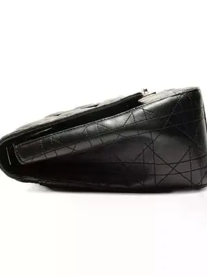 Dior Cannage Shoulder Bag With Detachable Pouch