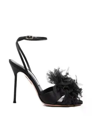 Women's Aquazzura Black Sandals