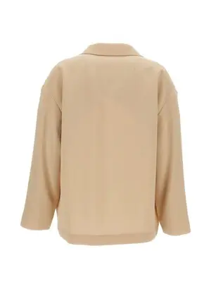 Alberto Biani Cady Single-breasted Jacket - Beige