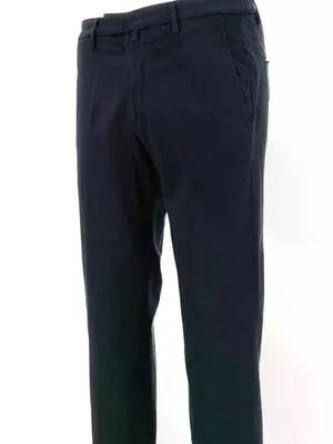 BRIGLIA 1949 Cotton Trousers - Blue