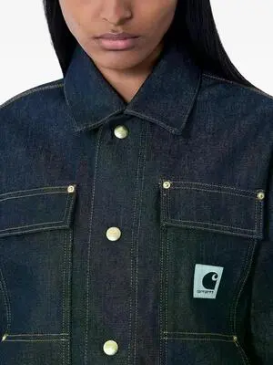 Carhartt Work In Progress Button Patch Pocket Denim Jacket