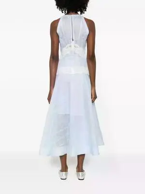 Sandro Lace Trimmed Maxi Dress