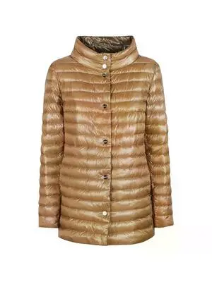 Herno Buttoned Coat - Brown