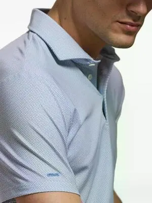 Rlx Ralph Lauren Patterned Short-sleeved Polo Shirt