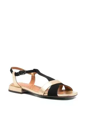 Chie Mihara Metallic-effect Sandals