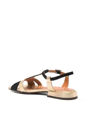 Chie Mihara Metallic-effect Sandals