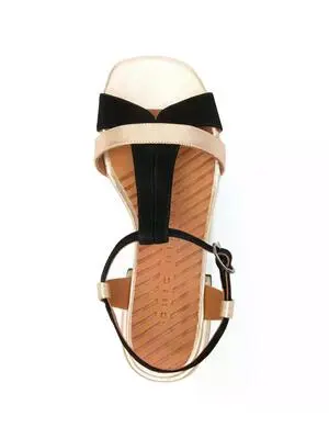 Chie Mihara Metallic-effect Sandals