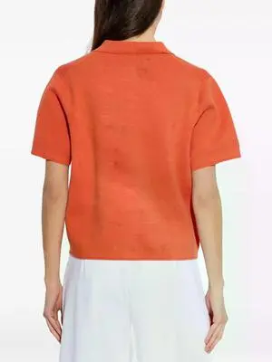 Paul Smith Broderie-anglaise Shirt - Orange