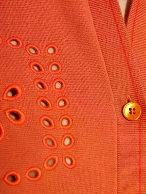 Paul Smith Broderie-anglaise Shirt - Orange