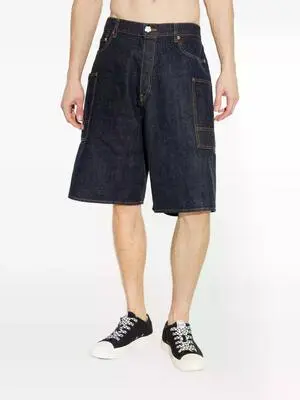 Kenzo Cargo-style Denim Shorts