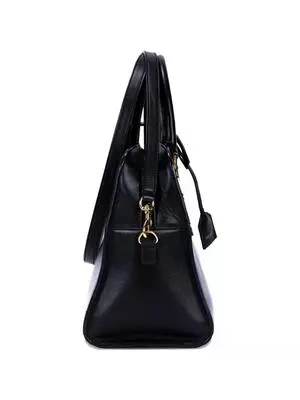 Saint Laurent Baby Cabas Leather Tote - Black