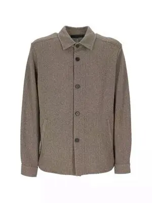 Harris Wharf London Buttoned Overshirt