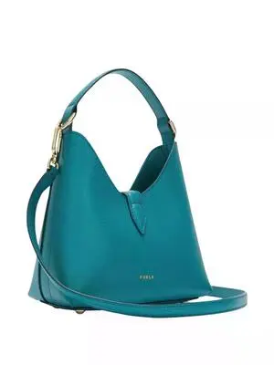 Furla Mini Tote Bag With Cylindrical Hardware - Blue
