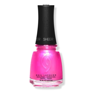 CHINA GLAZE Mega Pigment Nail Lacquer, Sheers - Soft Launch
