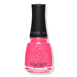 CHINA GLAZE Mega Pigment Nail Lacquer, Mattes - You Drive Me Coconuts