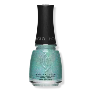 CHINA GLAZE Mega Pigment Nail Lacquer, Holographics - Lofi Aura