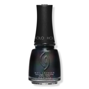 CHINA GLAZE Mega Pigment Nail Lacquer, Holographics - Shadow Banned