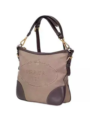 Prada Logo Shoulder Bag