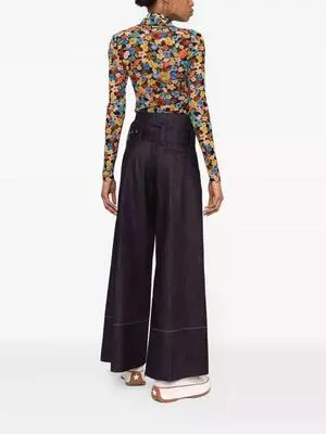 10 CORSO COMO Belted Wide-leg Trousers