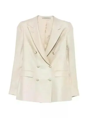 Tagliatore Double-breasted Blazer - Neutrals