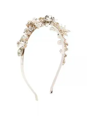 Rosantica Embellished Headband - Gold