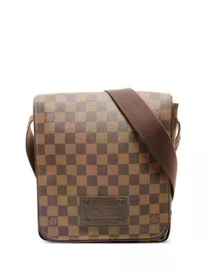 LOUIS VUITTON 2008 Pm Brooklyn Damier Ebene Shoulder Bag