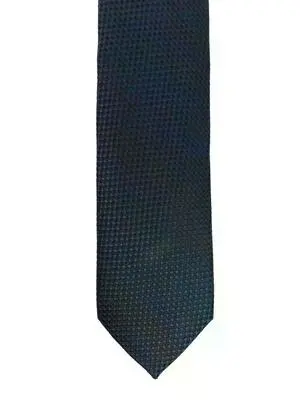 TOM FORD Textured Silk Neck Tie - Blue