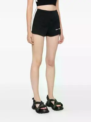 Palm Angels Embroidered-logo Shorts