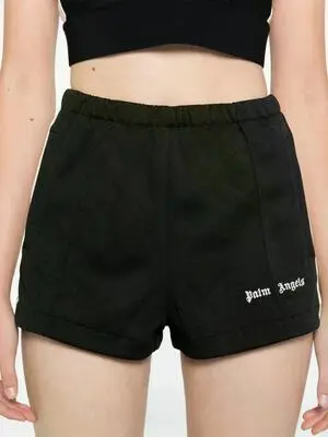 Palm Angels Embroidered-logo Shorts