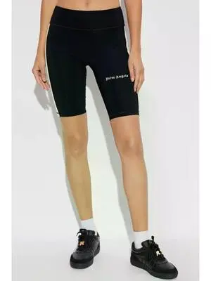 Palm Angels Logo-printed Cycling Shorts