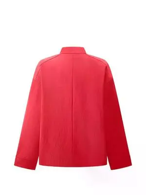 Shanghai Tang Satin Knot Jacket - Red
